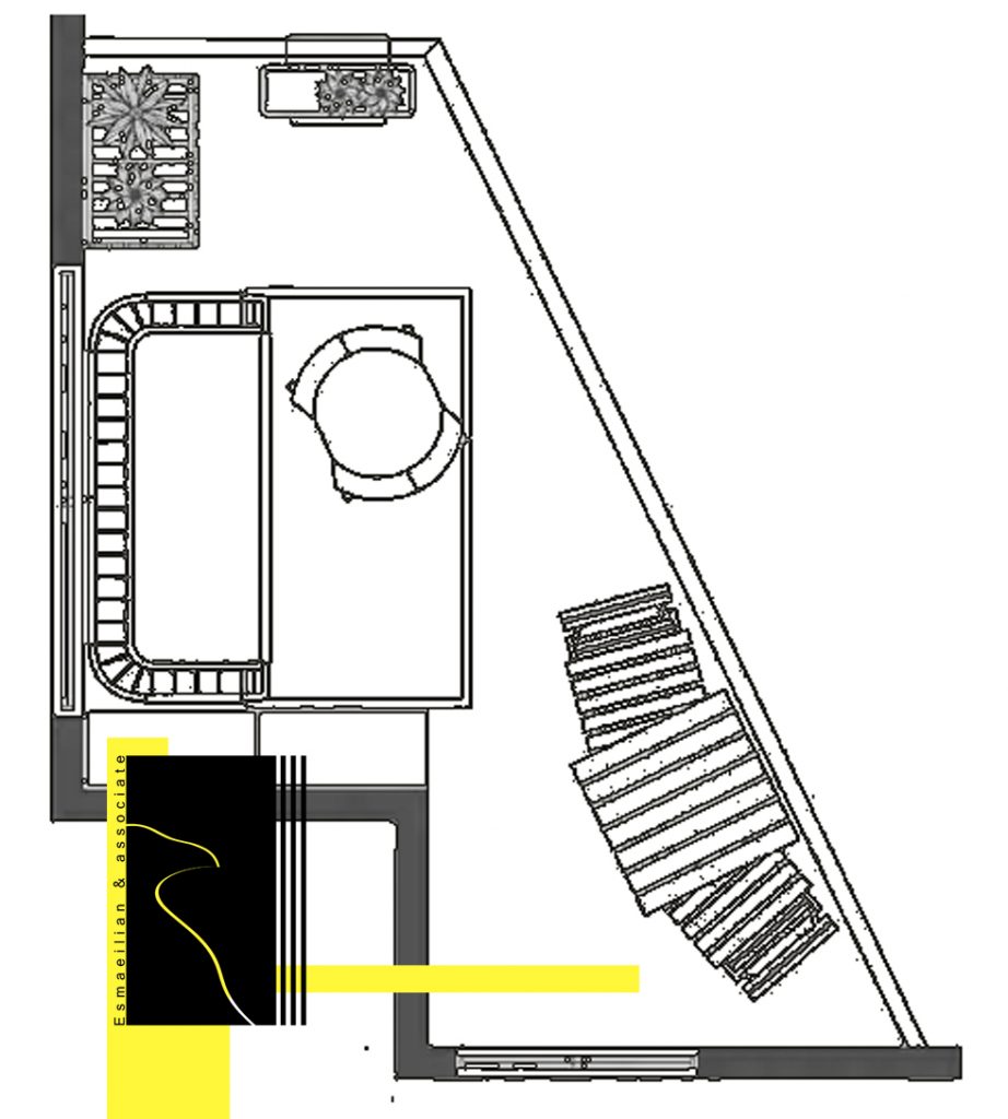 Terrace and balcony layout – Khesht o Khorshid