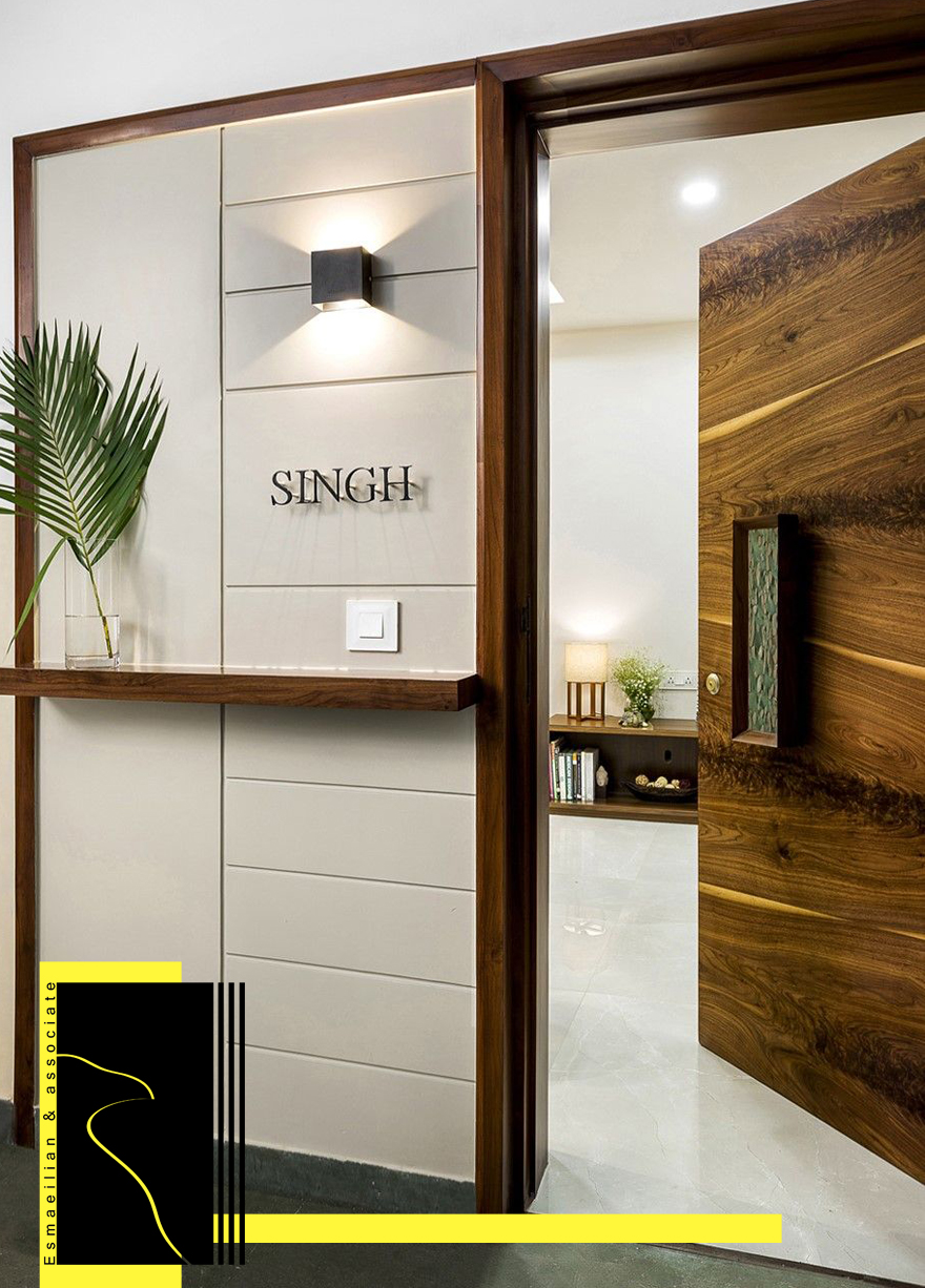 Entrance color – Khesht o Khorshid