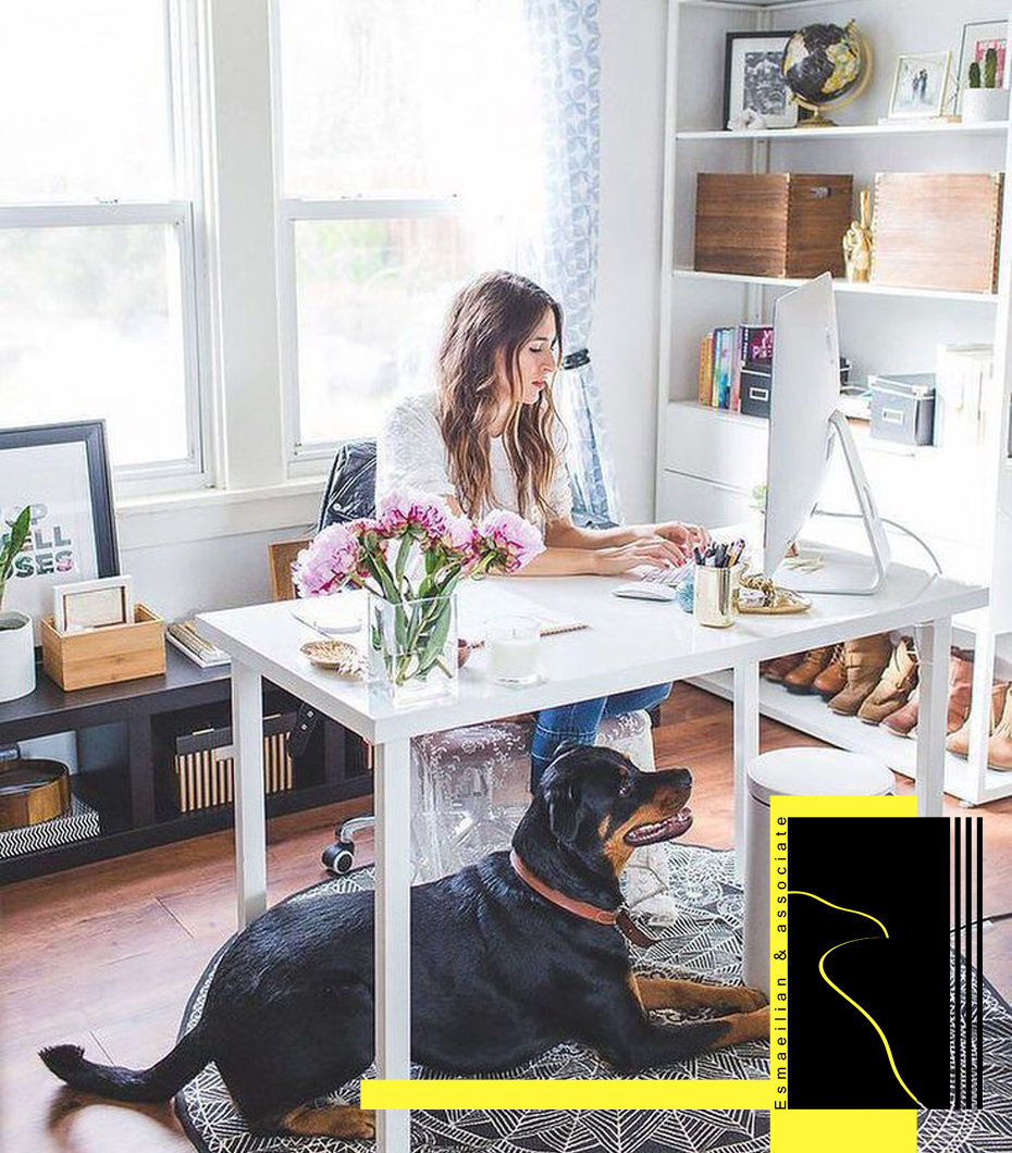 Work Room (Home Office) – Khesht o Khorshid